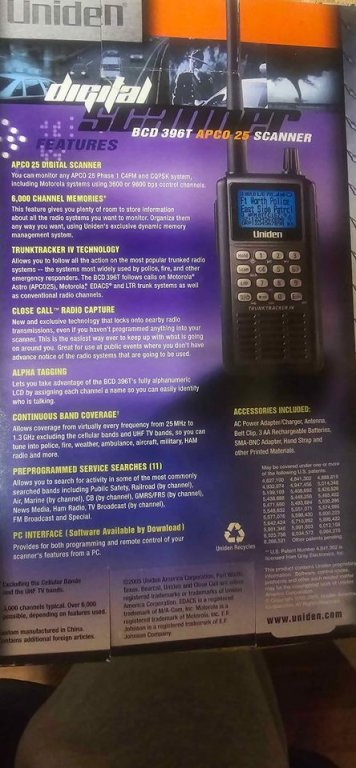 Uniden BCD-396T Handheld Scanner . | RadioReference.com Forums