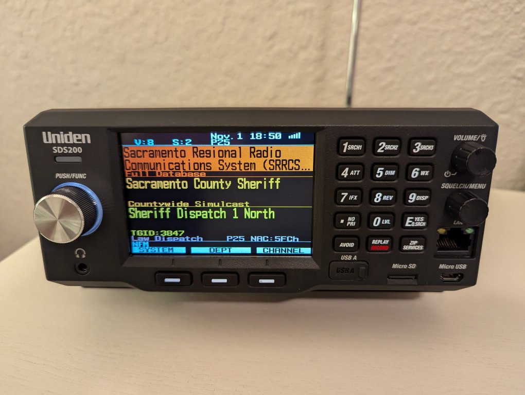 Uniden SDS200 | RadioReference.com Forums